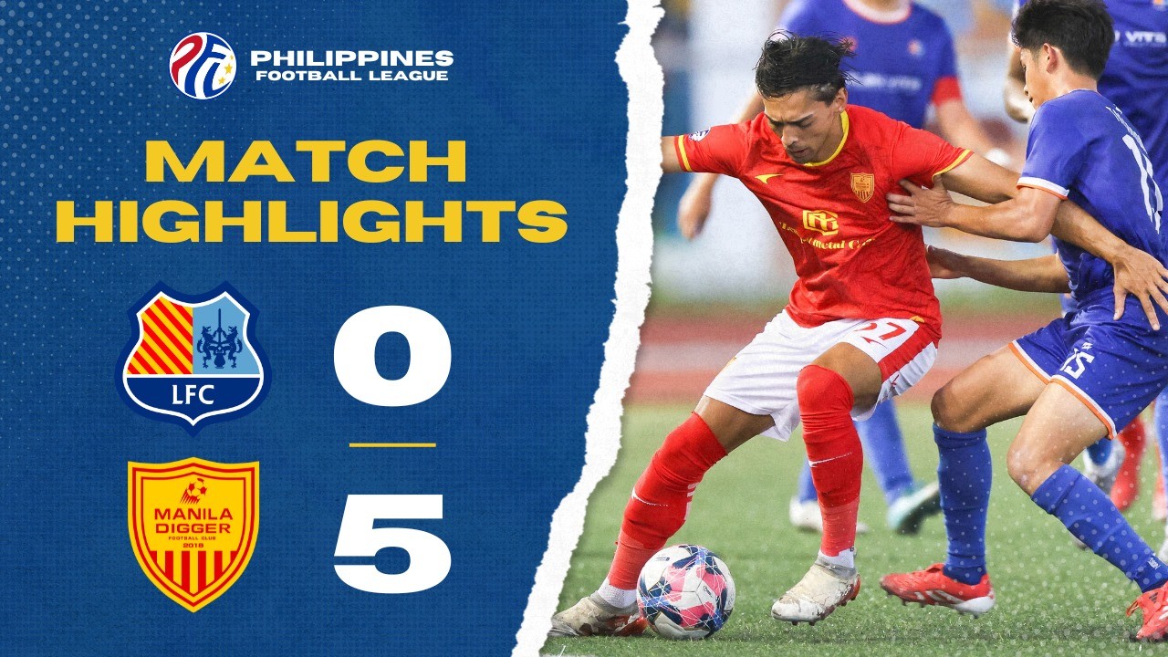 Matchday+ - Loyola FC 0-5 Manila Digger FC | Highlights | MW23 | PFL ...